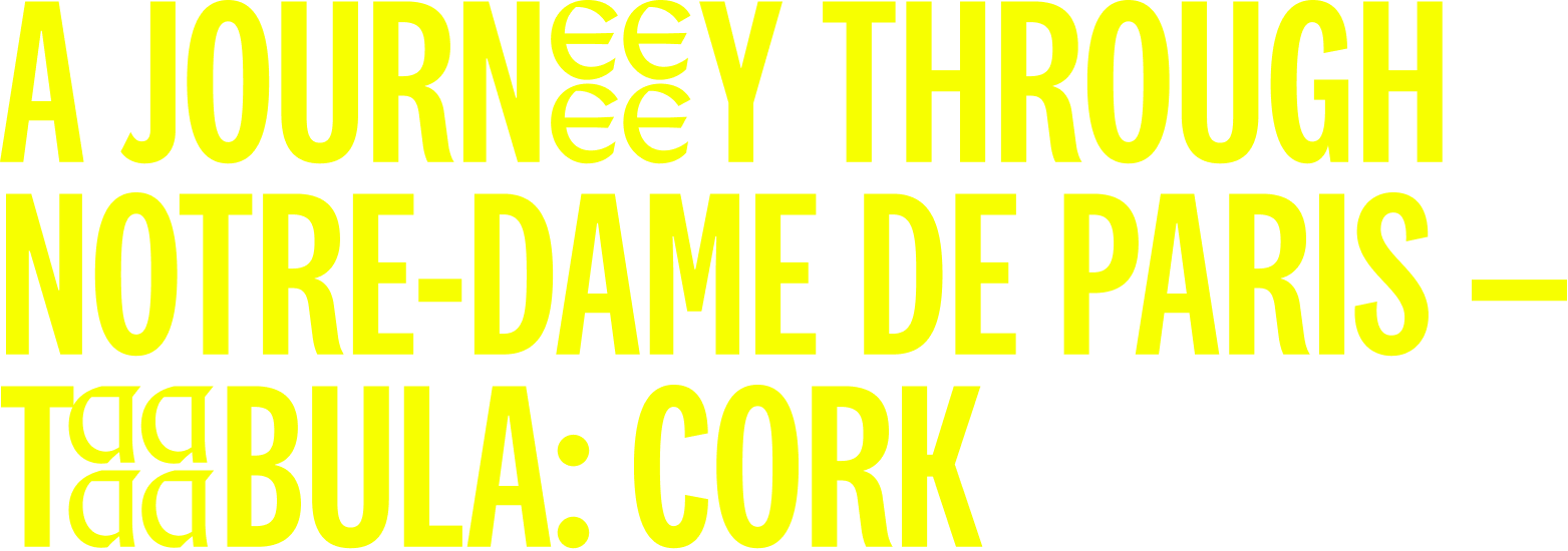 Turas Trí Notre-Dame de Paris — Tabula | Corcaigh - Comhairle Dearaidh ...